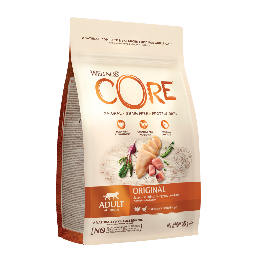 Wellness CORE Adult Original , Turkey and Chicken - 300 G - Wellness Core