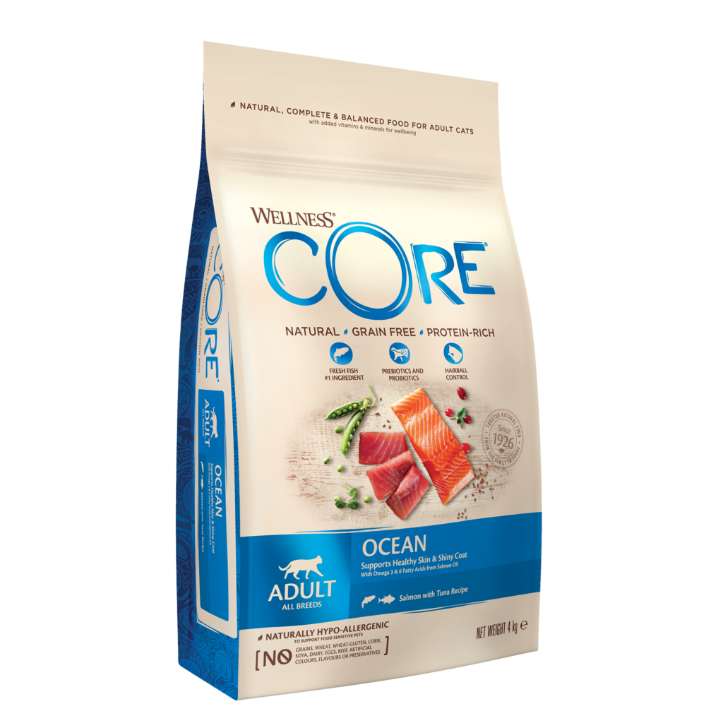Wellness CORE Adult Ocean, Salmon with Tuna - 4 KG - Wellness Core