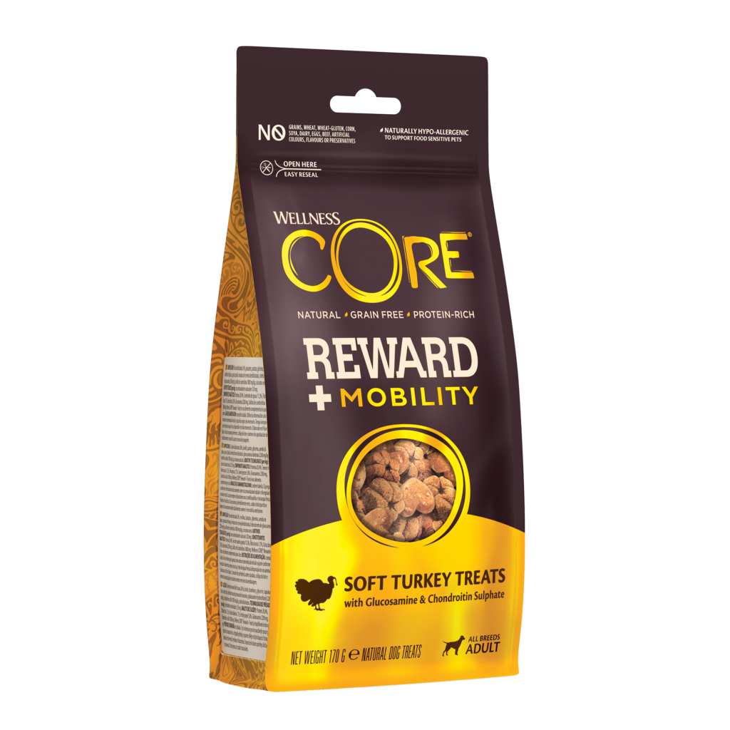 Wellness CORE Reward+ Mobility, Soft Turkey Treats - 170g - Wellness Core