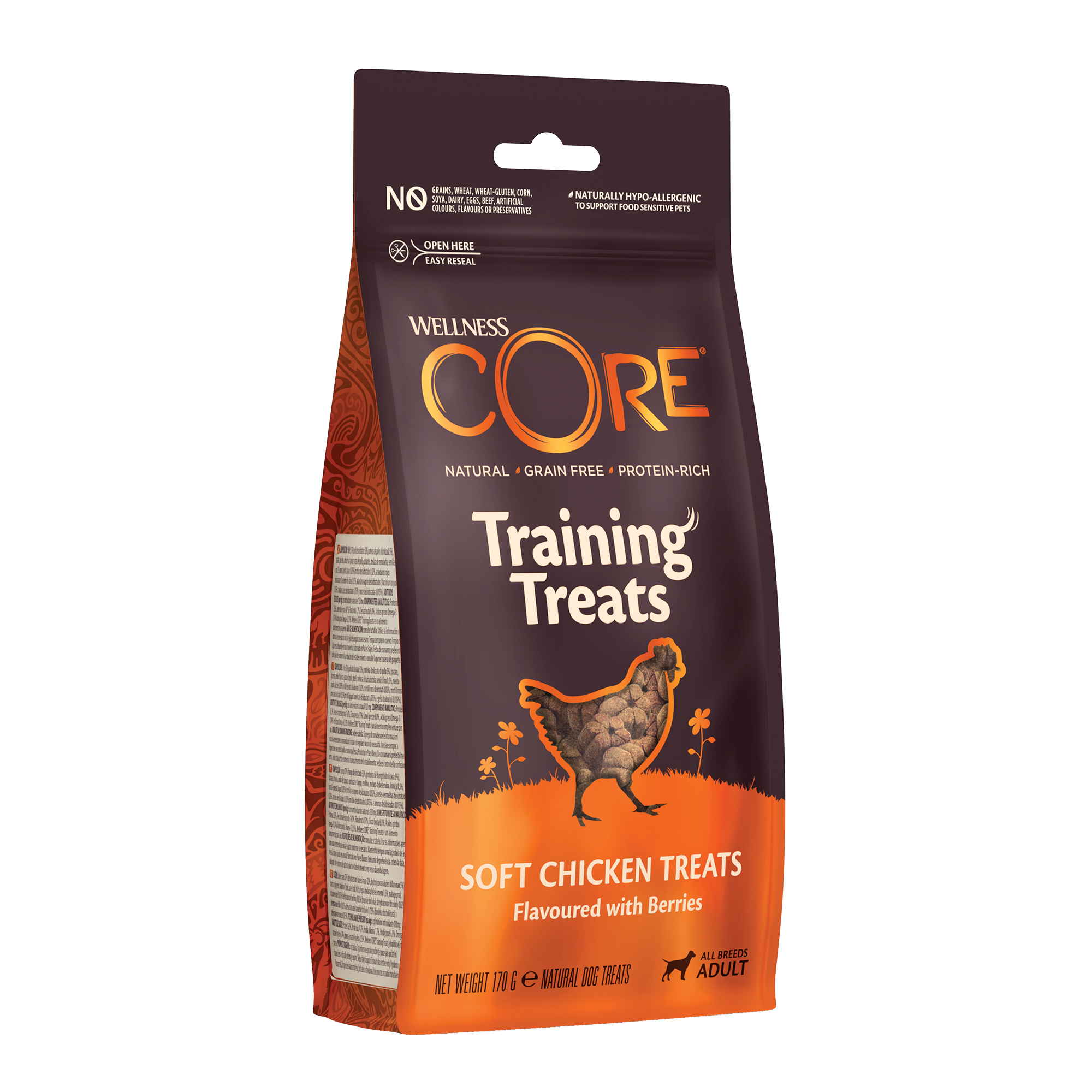 Wellness CORE Protein Bites Crunchy Chicken Flavoured with Cherries ...