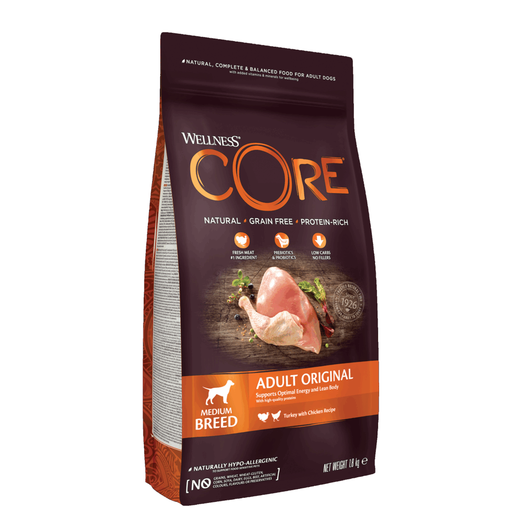 Wellness CORE Adult Original, Turkey with Chicken - 1,8 KG - Wellness Core